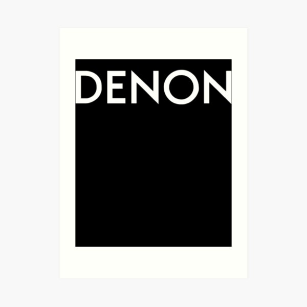 "Denon Logo" Art Print for Sale by VergieWaters | Redbubble
