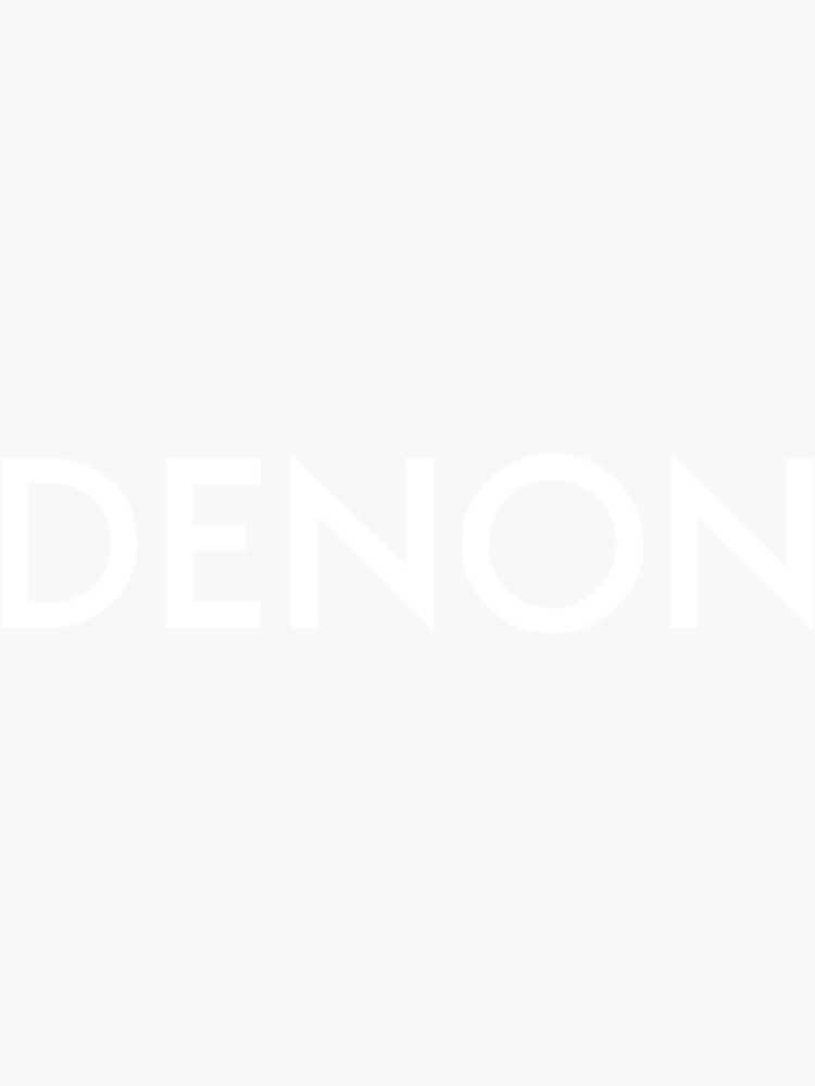 "Denon Logo" Sticker for Sale by VergieWaters | Redbubble