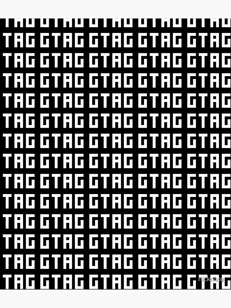 "Unofficial Gorilla Tag "GTAG" Logo Merch" Backpack for Sale by ...