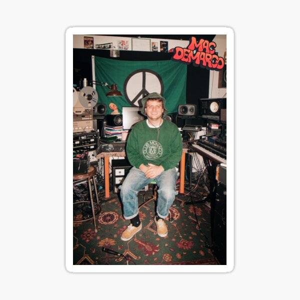 "Mac's Studio" Sticker by That-Indie-Guy | Redbubble