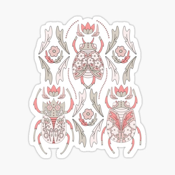 "Grotesque Beauty" Sticker by gitterecharles | Redbubble