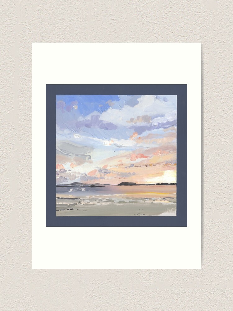 "'SUNSET OVER BRYHER', Tresco ISLES OF SCILLY" Art Print for Sale by ...