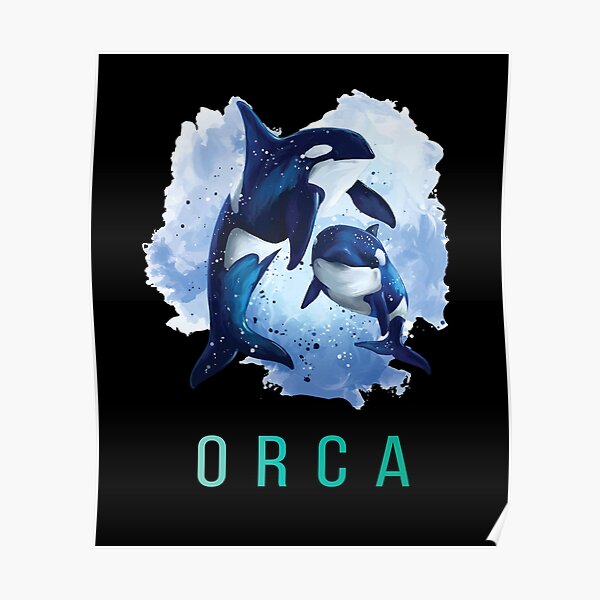 "Orca" Poster for Sale by mahamodulrony | Redbubble