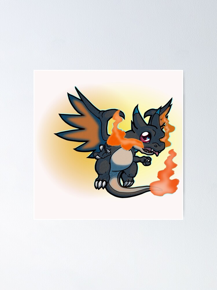 "Fire Dragon" Poster for Sale by PapaBetta | Redbubble