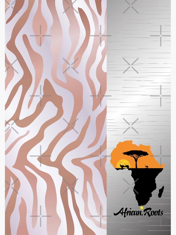 "African Roots - "Pink Zebra" Edition" Sticker by GodsendUP | Redbubble