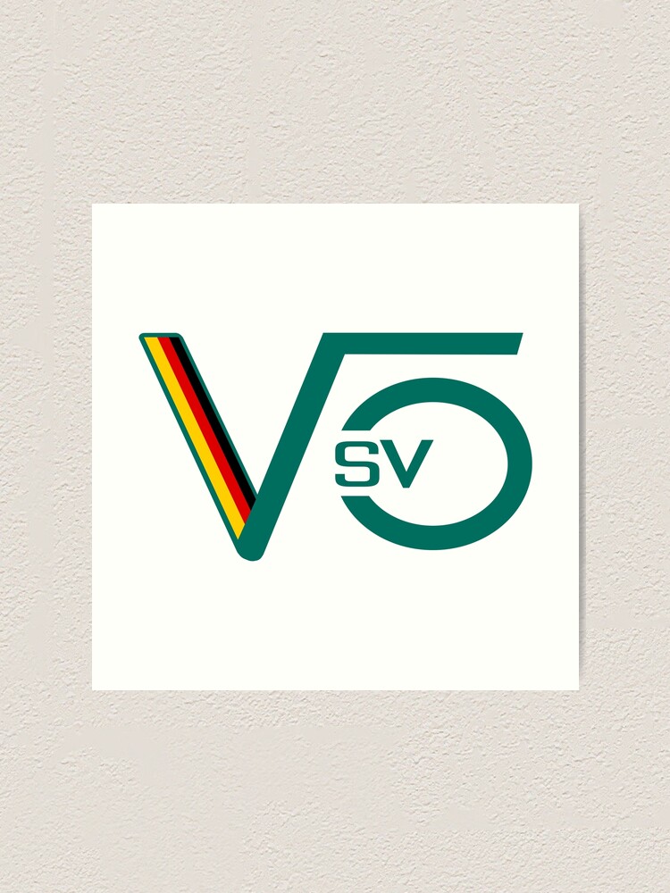 "Sebastian Vettel Logo SV5 F1 2022" Art Print by larsmeijer11 | Redbubble