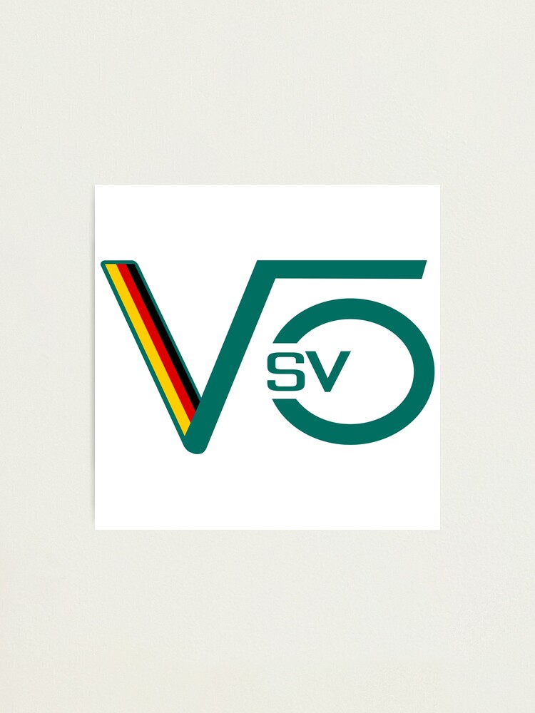 "Sebastian Vettel Logo SV5 F1 2022" Photographic Print by larsmeijer11 ...