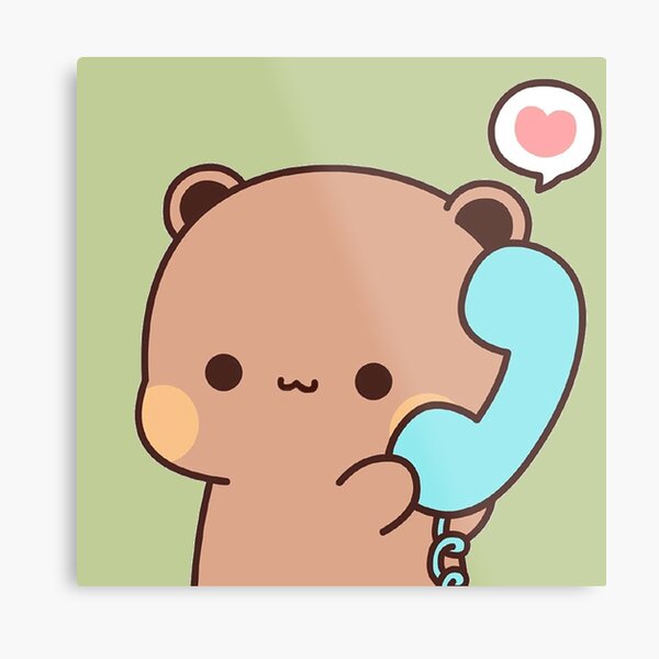 "Dudu Is Making A Call To His Bubu, Cute Panda Bear Couple Bubu and ...