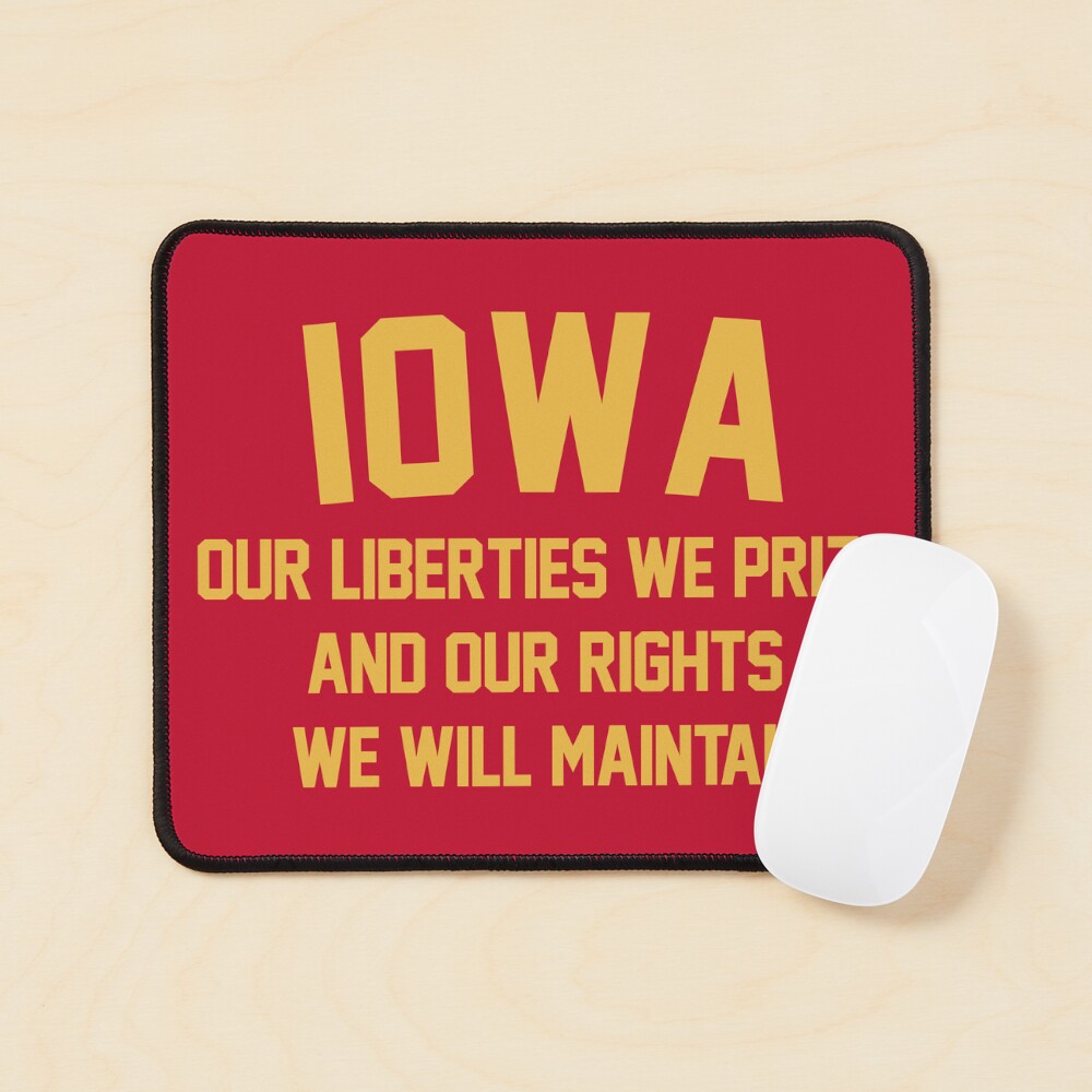 "The Iowa Motto (State Motto of Iowa)" Sticker for Sale by ...