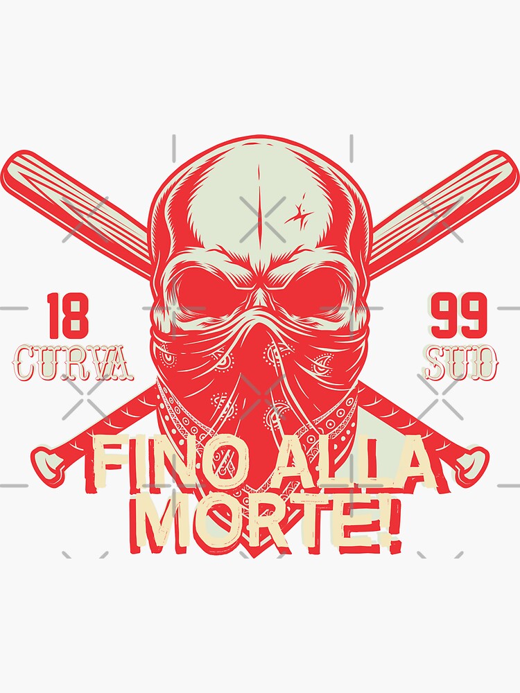 "Curva Sud" Sticker by AmazingLine | Redbubble