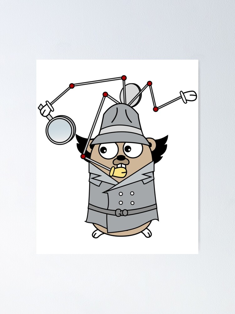 "Go Go Gopher " Poster for Sale by Stanley-UK | Redbubble