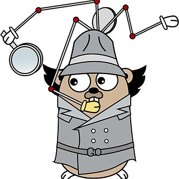 "Go Go Gopher " Sticker for Sale by Stanley-UK | Redbubble