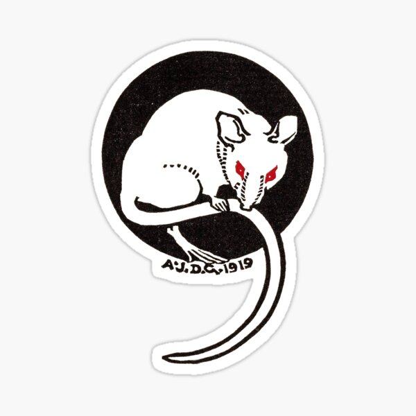 "Deadly Mouse Stare" Sticker by STKs | Redbubble