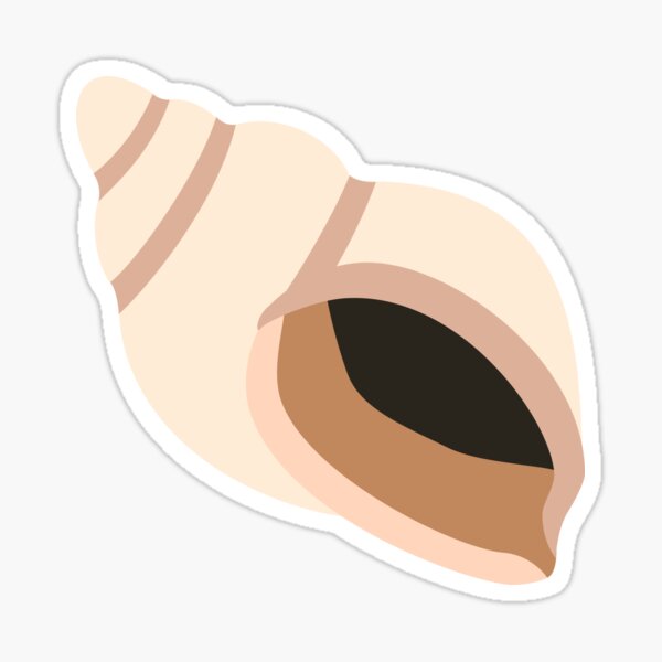 "Emoji Shell Sign" Sticker for Sale by roarr | Redbubble