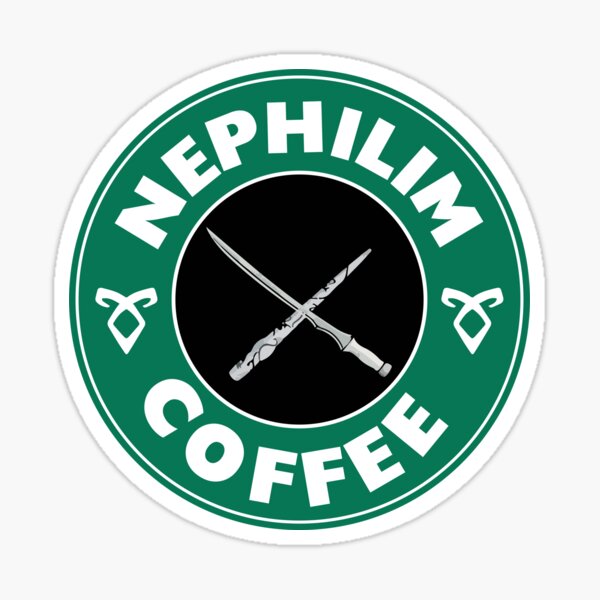 "nephilim coffee" Sticker by dracarhys | Redbubble