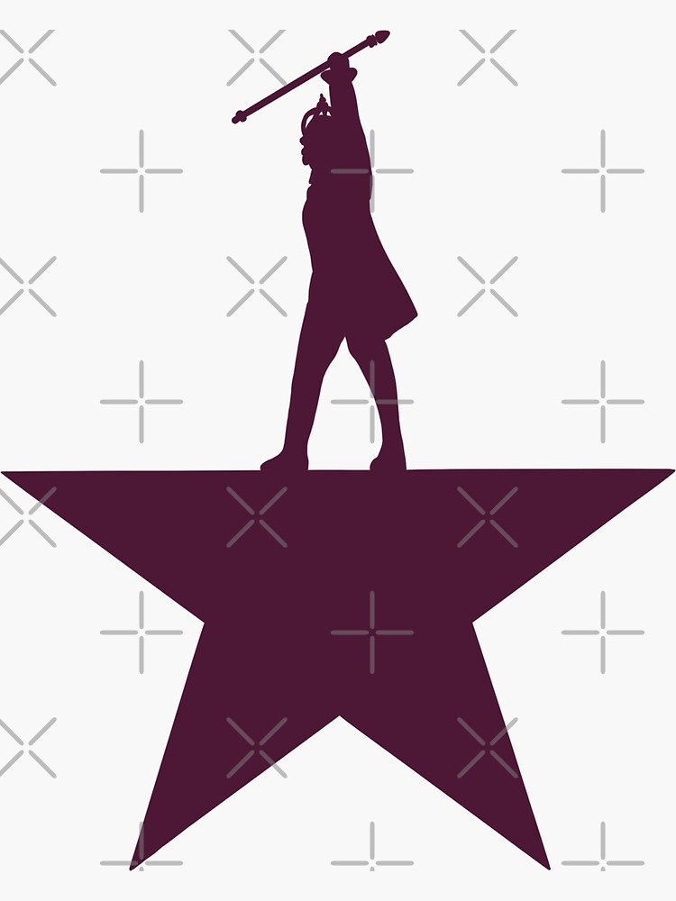 "King George | Hamilton Star" Sticker for Sale by lolmariam | Redbubble