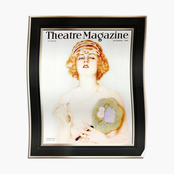 "Hilda Fergason On Theatre Magazine September 1925 by Alberto Vargas ...