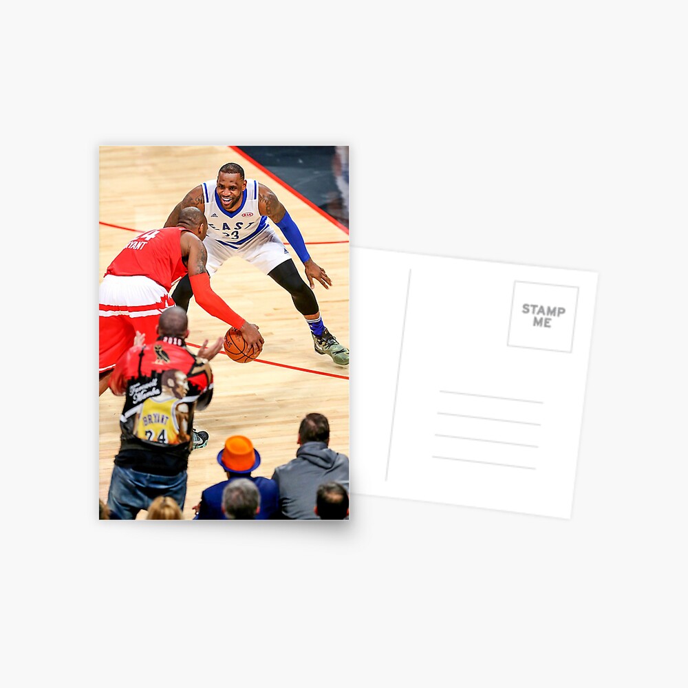 "Kobe, LeBron, Drake, Iconic All Star Game Picture" Sticker for Sale by ...