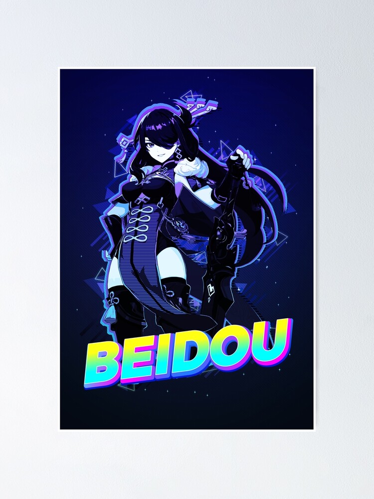 "Beidou | Genshin Impact" Poster by WaifuFury | Redbubble