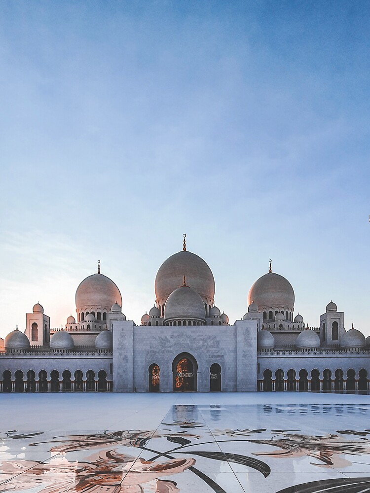 "Sheikh Zayed Grand Mosque" Sticker by Snezanaj90 | Redbubble