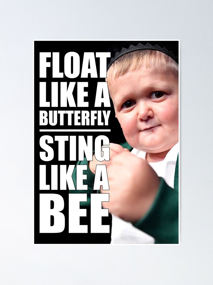 Hasbulla Magomedov Float Like A Butterfly Sting Like A Bee Poster