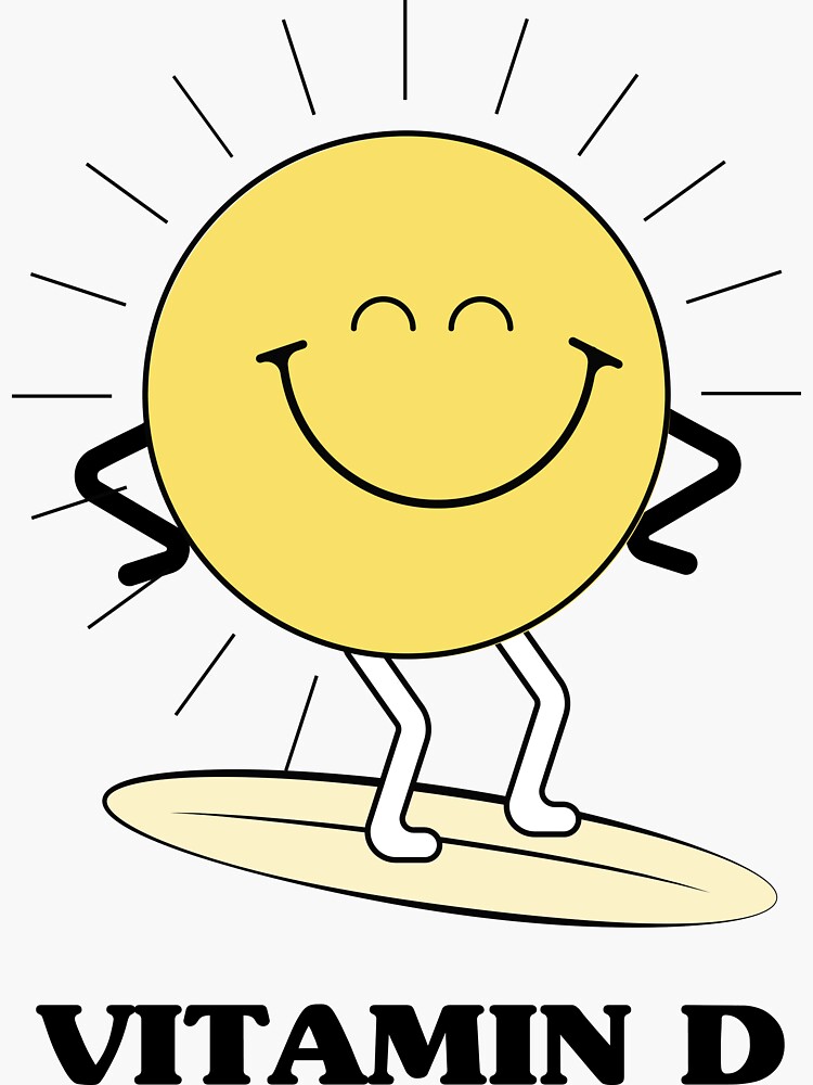 "VITAMIN D" Sticker by vitamin-D | Redbubble