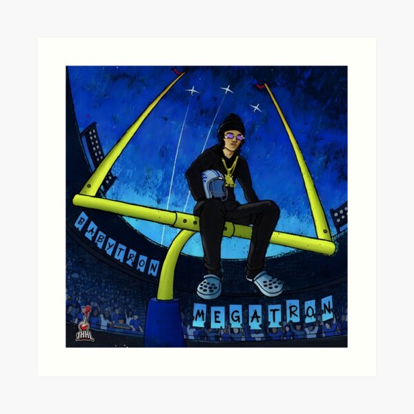 "Babytron Megatron Album Cover" Art Print for Sale by Chxppa | Redbubble