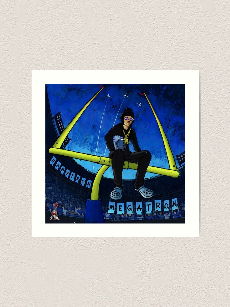 "Babytron Megatron Album Cover" Art Print for Sale by Chxppa | Redbubble