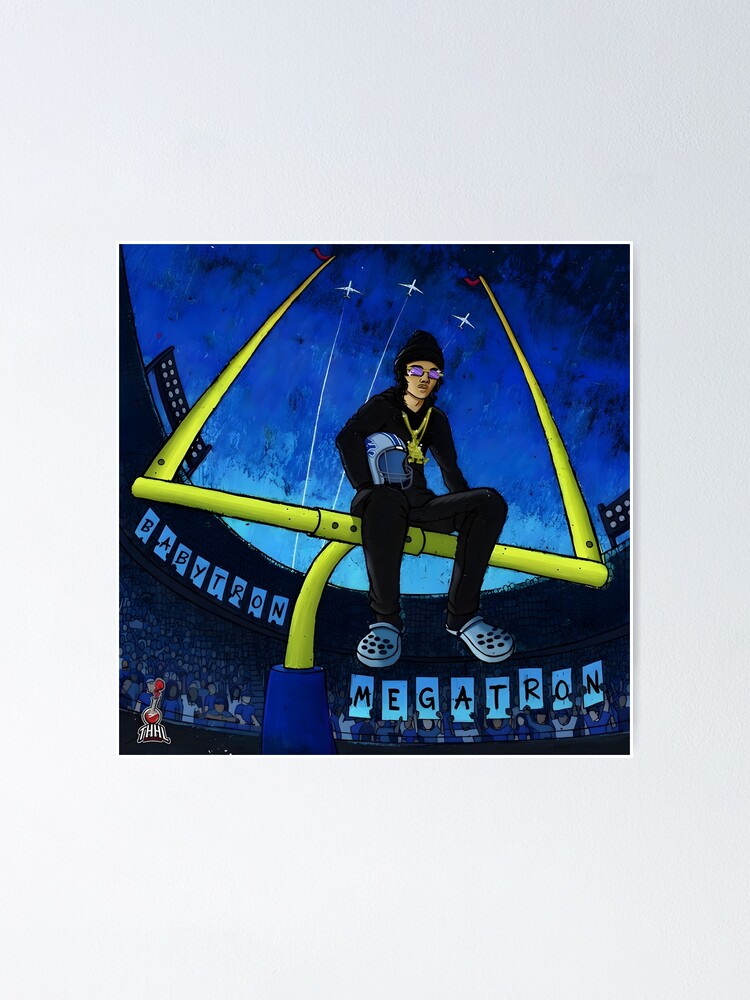 "Babytron Megatron Album Cover" Poster for Sale by Chxppa | Redbubble