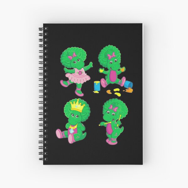 "Barney (Barney & Friends)" Spiral Notebook by vara-store | Redbubble