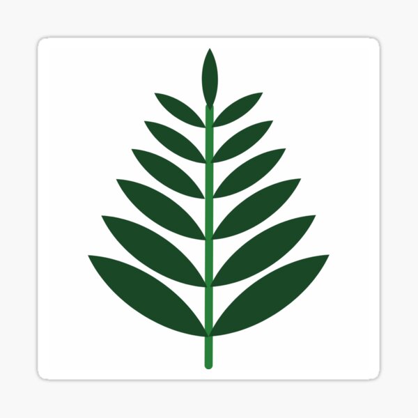 "NEEM LEAF " Sticker by Maviyashdrz | Redbubble