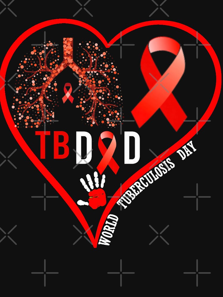 "TB Dad Vintage World Tuberculosis Day End TB Husband Grandpa" T-shirt ...