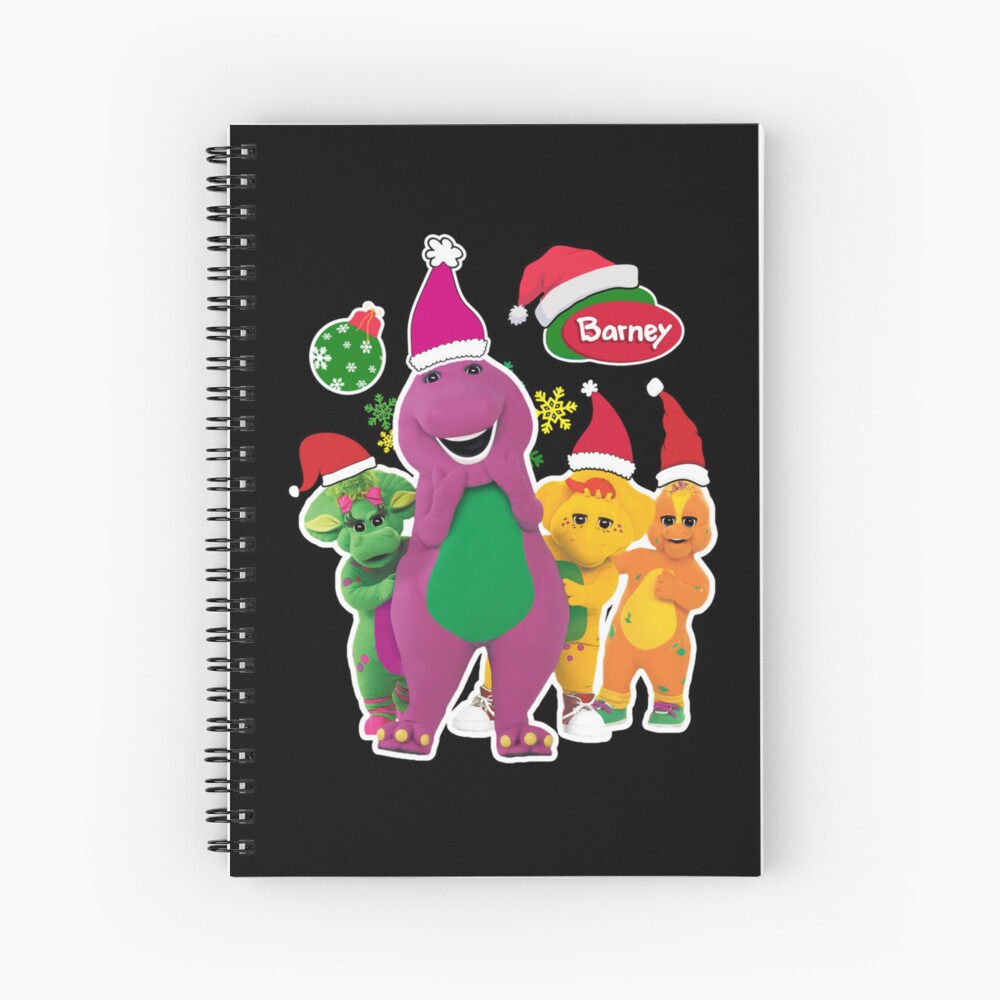 "Barney (Barney & Friends)" Spiral Notebook by vara-store | Redbubble