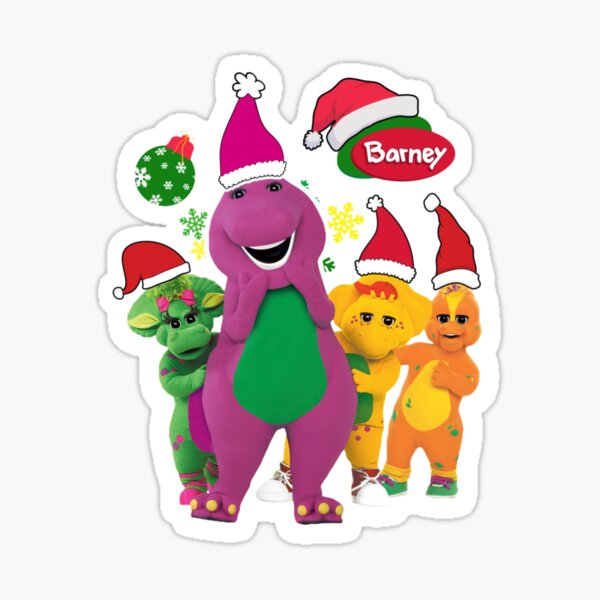 "Barney (Barney & Friends)" Sticker for Sale by vara-store | Redbubble