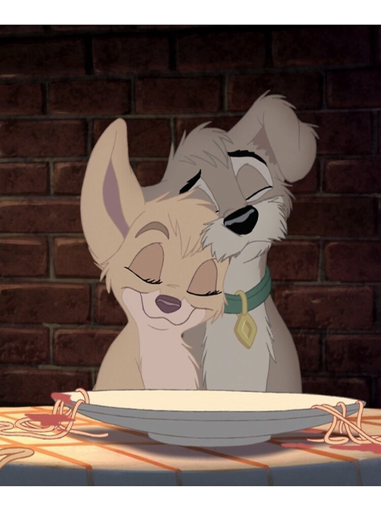 Grafik T-Shirt mit "Angel and Scamp" von BlueSkyWolf | Redbubble