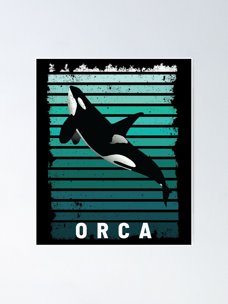 "Orca" Poster for Sale by mahamodulrony | Redbubble