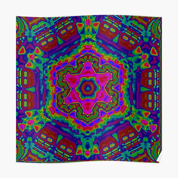 "Metatronic Motion - Ultraviolet Spectrum " Poster for Sale by Boogie ...