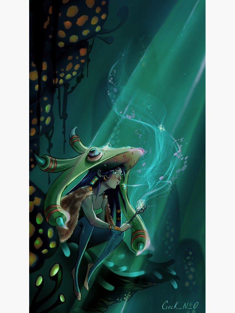 "Gecko Girl" Poster for Sale by GECK-N-O | Redbubble