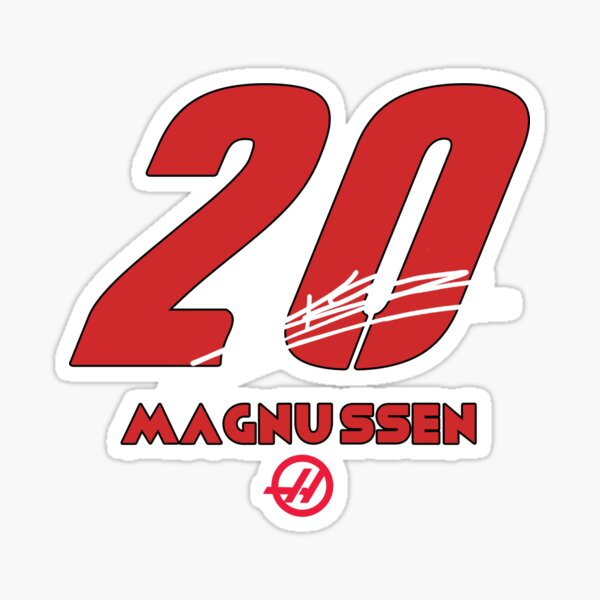 "Kevin Magnussen 2022" Sticker by FlodmanF1 | Redbubble