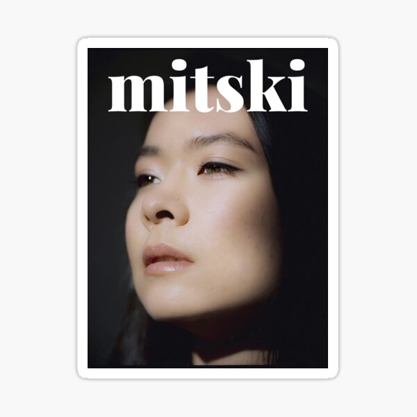 "mitski" Sticker by Ziig | Redbubble