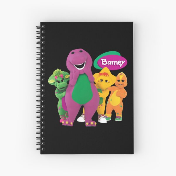 "Barney (Barney & Friends)" Spiral Notebook by vara-store | Redbubble