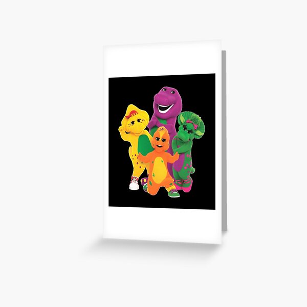 "Barney (Barney & Friends)" Greeting Card by vara-store | Redbubble