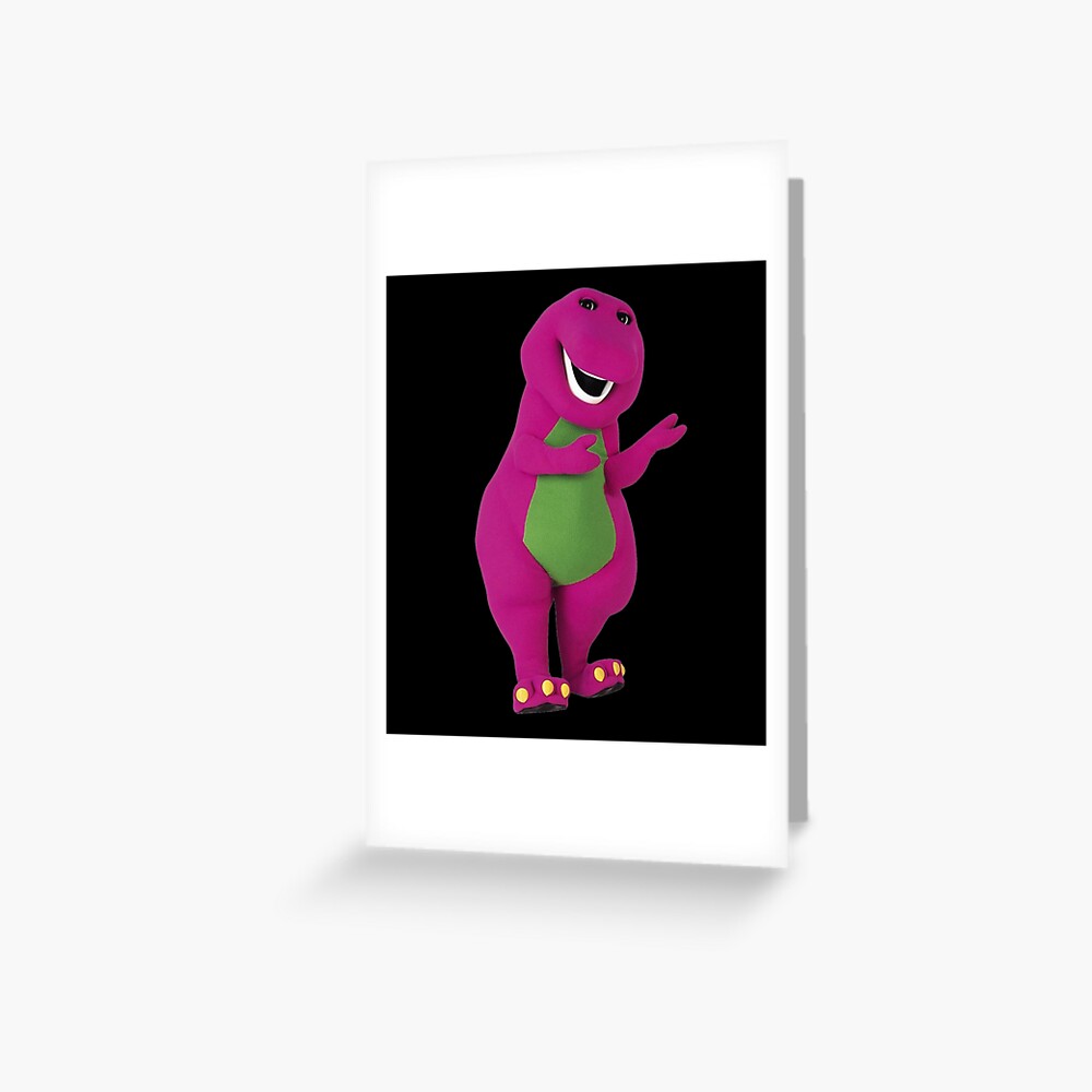 "Barney (Barney & Friends)" Greeting Card by vara-store | Redbubble