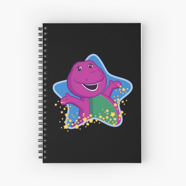 "Barney (Barney & Friends)" Spiral Notebook by vara-store | Redbubble