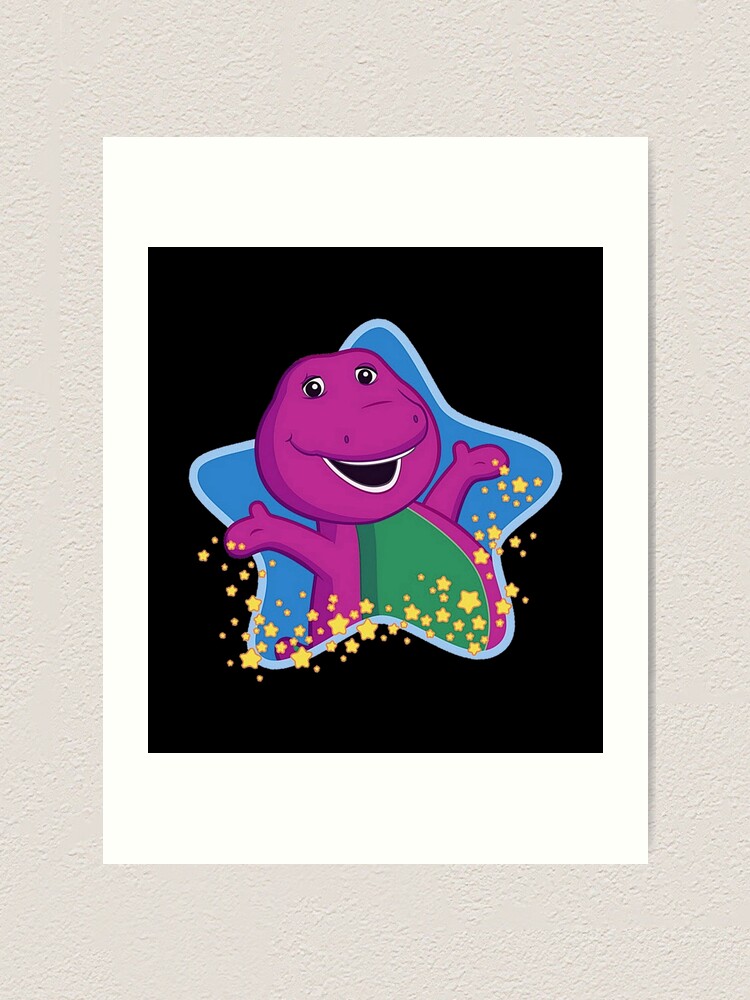 "Barney (Barney & Friends)" Art Print for Sale by vara-store | Redbubble