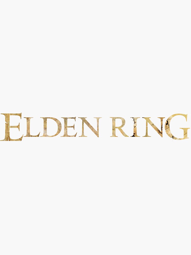 "Elden Ring Logo " Sticker for Sale by vannen | Redbubble