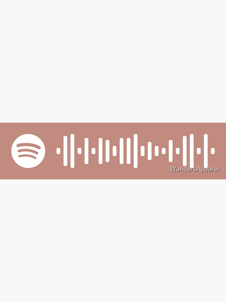 "Billie Eilish Spotify Scan Code" Sticker by WandersApparel | Redbubble