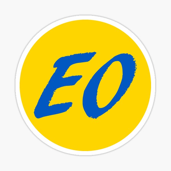 "Ukraine EO" Sticker by GeonOwl | Redbubble