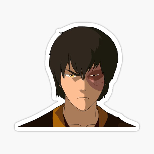 "Zuko" Sticker by AirbenderRB | Redbubble