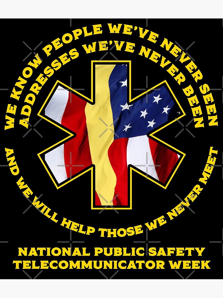 Poster « Répartiteur 911 de la Semaine nationale des télécommunicateurs ...